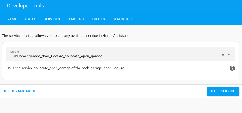 Calibrate the Optical Laser Sensor in Home Assistant
